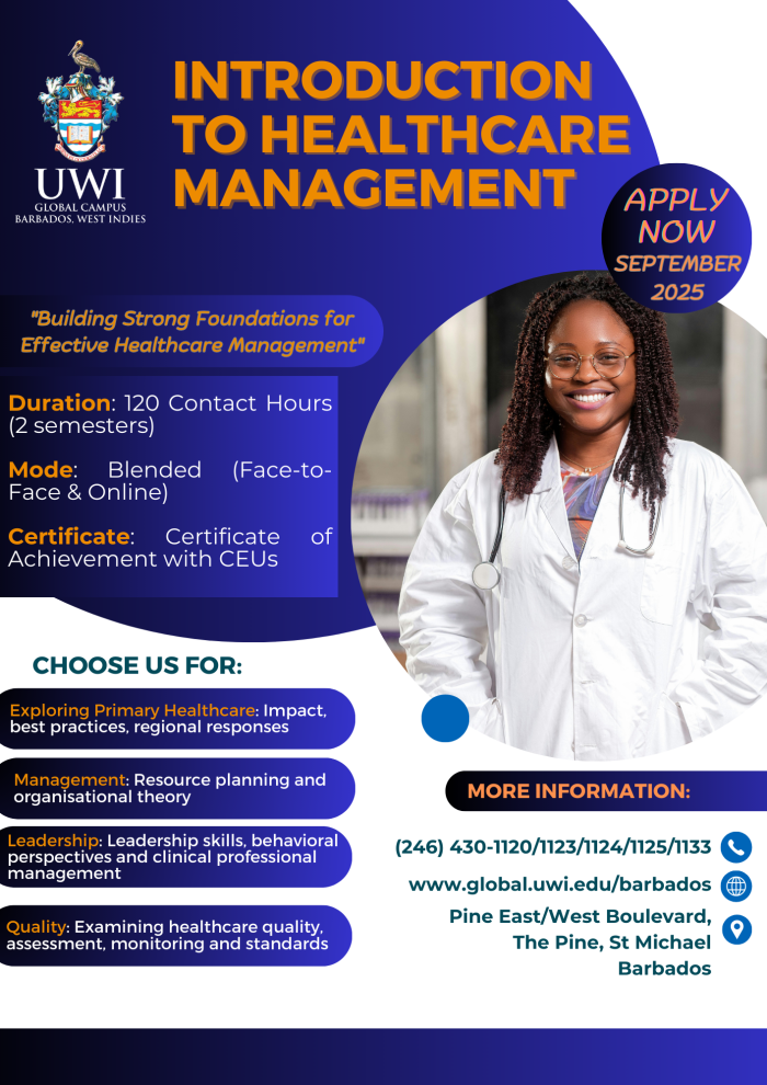 Local Programmes | UWI Global Campus
